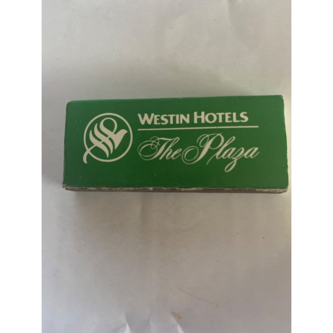 Vintage Matchbox the Palm Court Plaza Hotel Westin New York - Etsy