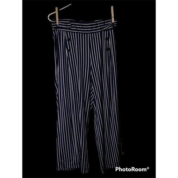 Robert Louis Bell Bottom Pants Medium Nautical - Gem