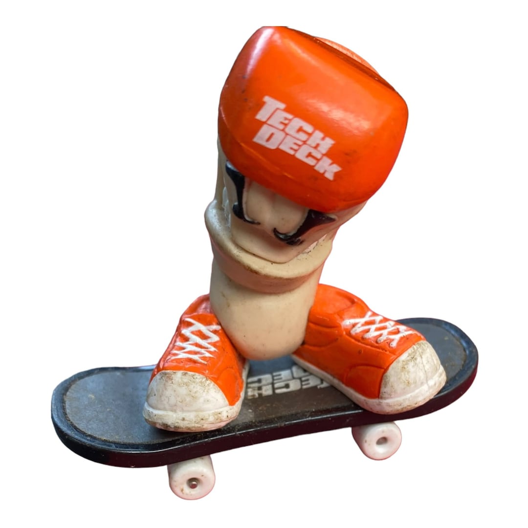 2002 Billy Tech Deck Dude Action Figure Orange Hat No Arms - Etsy