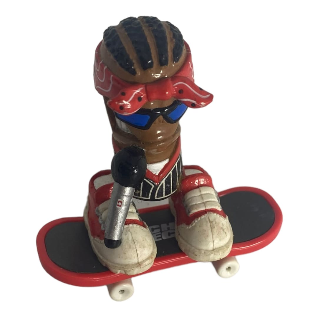 Tech Deck Dude Stevie 2004 Rapper and Red Fingerboard Board #8A - Etsy
