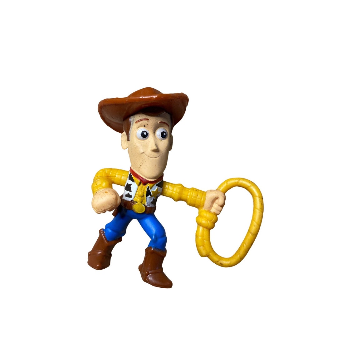 Mcdonalds Pixar Woody Toy Story Action Figure Sherrif Lasso Rope - Etsy UK