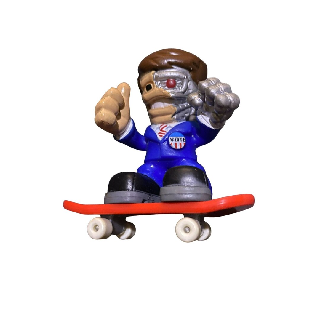 Tech Deck Dudes Dudes Arnie #054 With Red Skateboard Vote Terminator ...