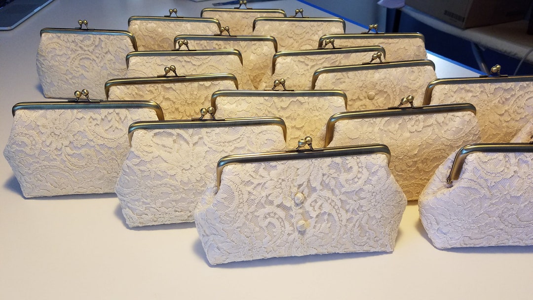 Heirloom Purse Made From YOUR FABRIC custom Bridal Clutch Mother of the ...