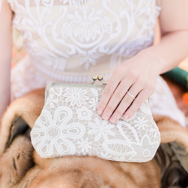 Vintage Lace Purse - Etsy
