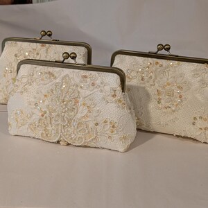 Heirloom Purse Made From YOUR FABRIC custom Bridal Clutch Mother of the ...