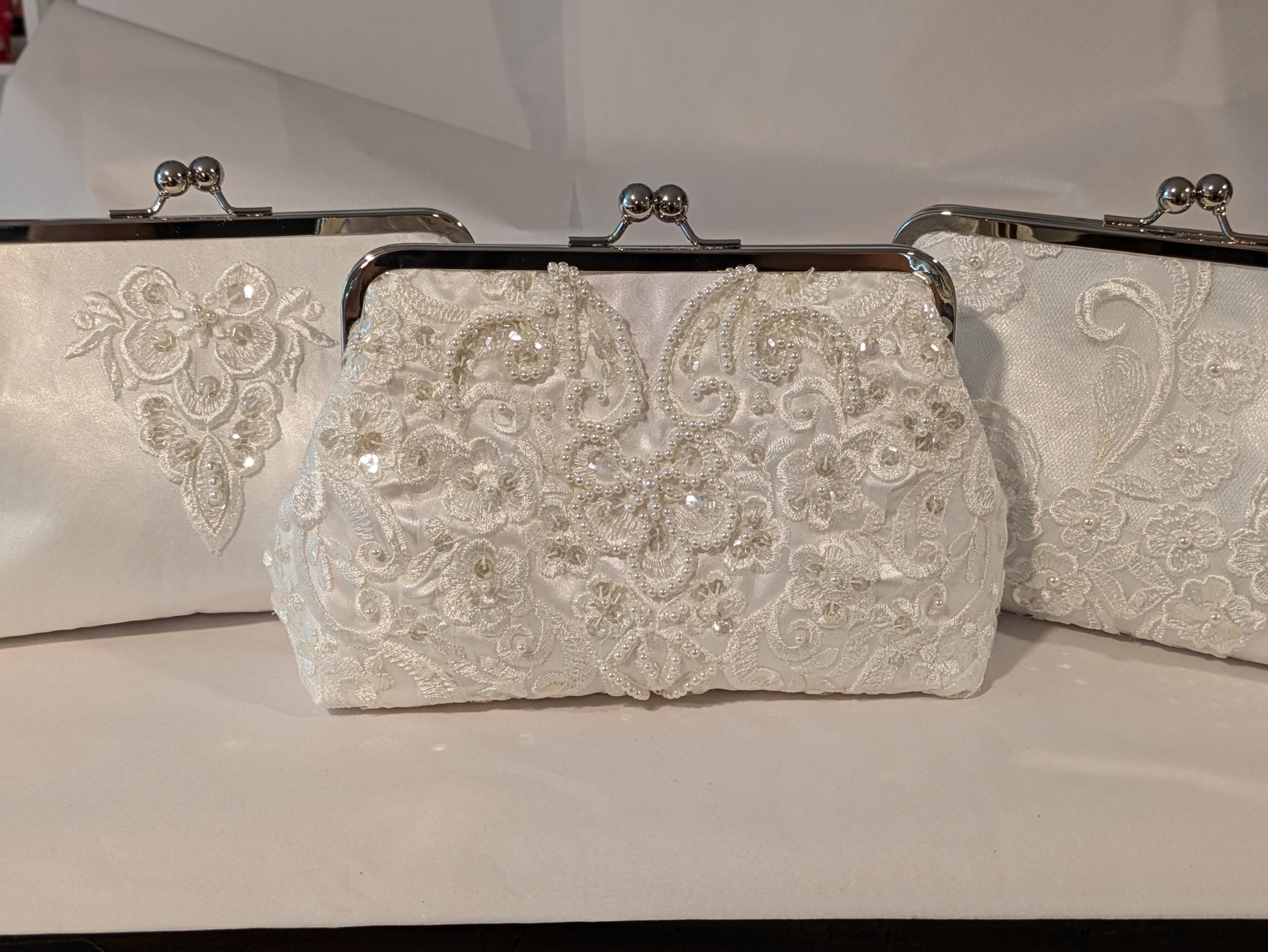 Heirloom Purse | Made From YOUR FABRIC |custom Bridal Clutch | Mother ...