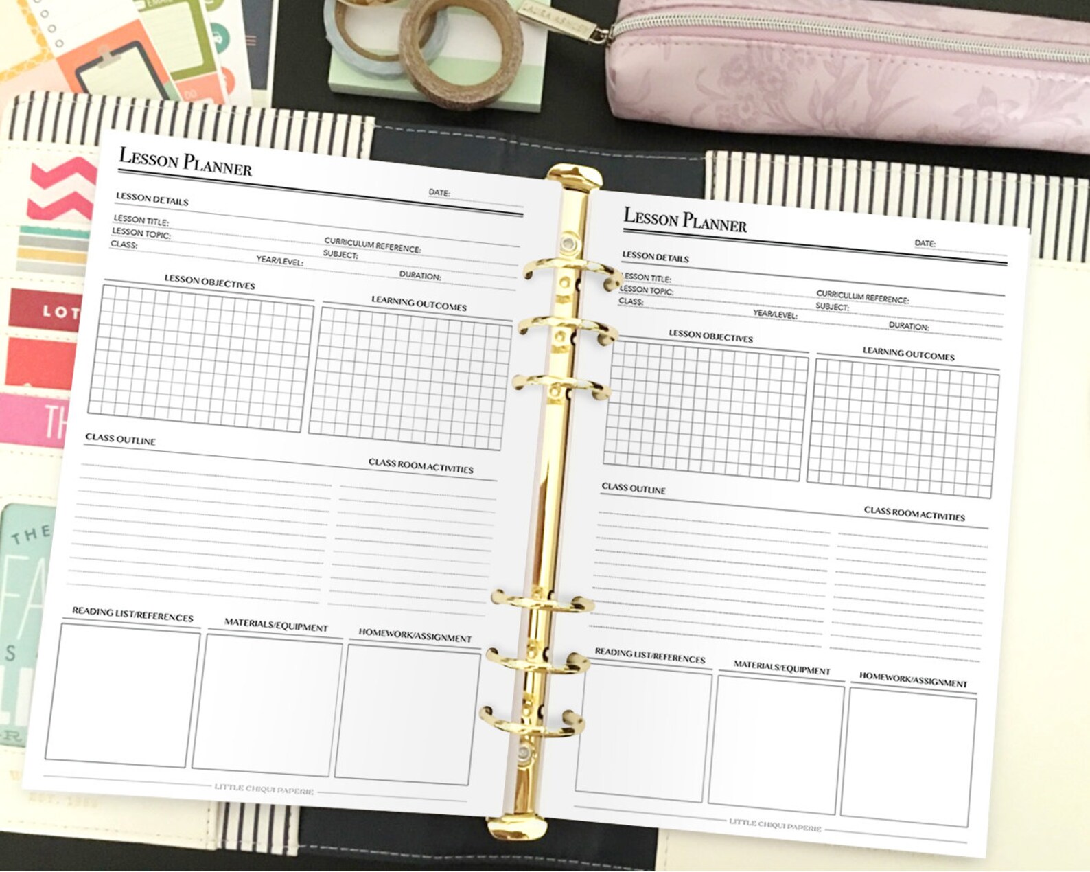 2021-2022 Teacher Planner Printable Teacher Lesson Planner | Etsy