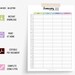 Printable Family Planner Editable Family Planner Monthly Family Planner ...