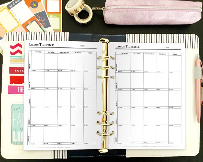 2021-2022 Teacher Planner Printable Teacher Lesson Planner | Etsy