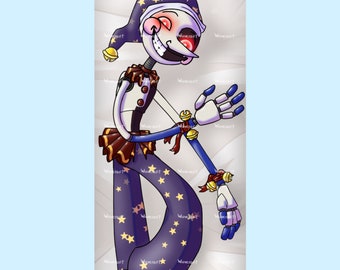 FNAF Body Pillow Dakimakura Roxanne Wolf Security Breach | Etsy New Zealand