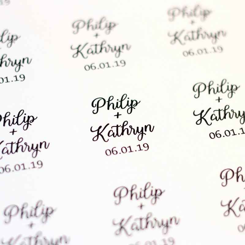 Invitation Stickers - Etsy