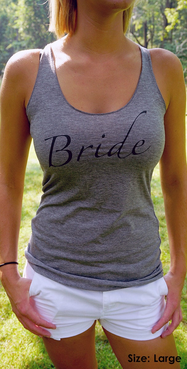 Bride Shirt, Several Colors, Bride Tank Top, Bride T Shirt, Wedding ...