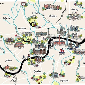 Print: London's Lost Rivers - Etsy