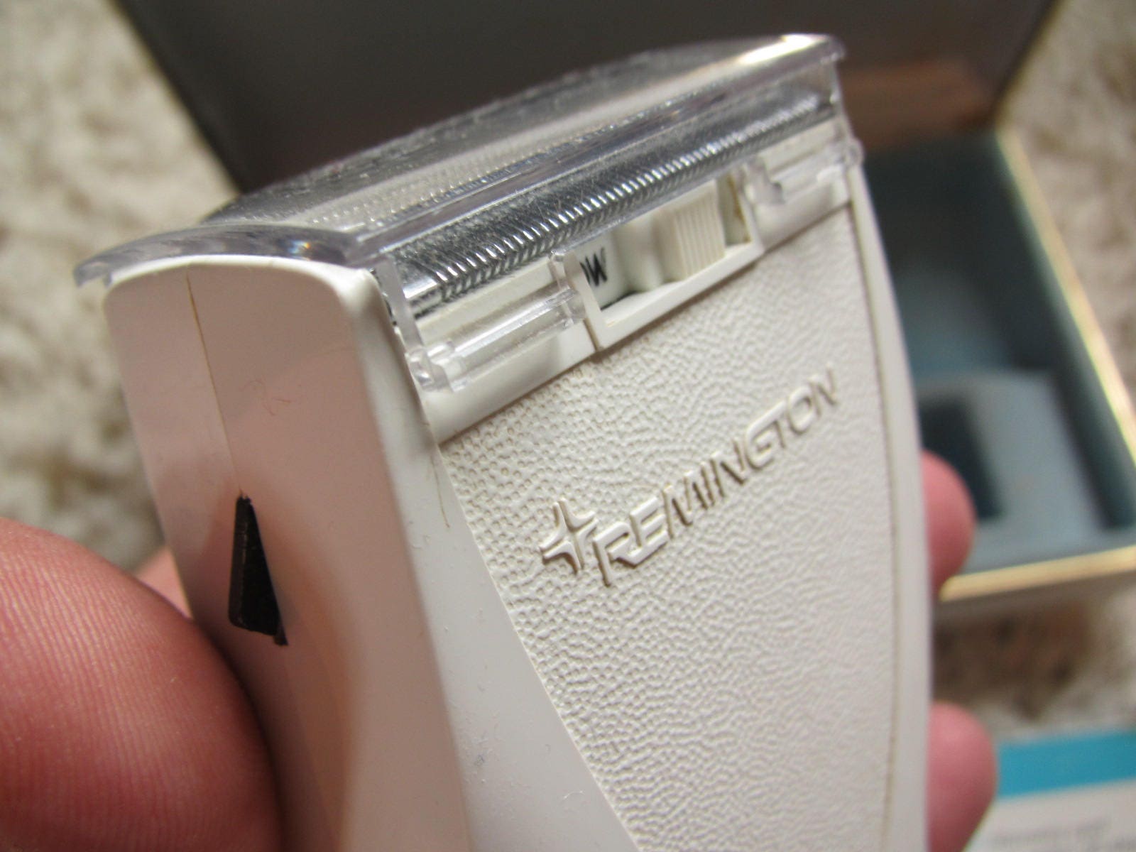 Vintage 1960s Lady Remington Turquoise Electric Shaver CL-285 Works ...