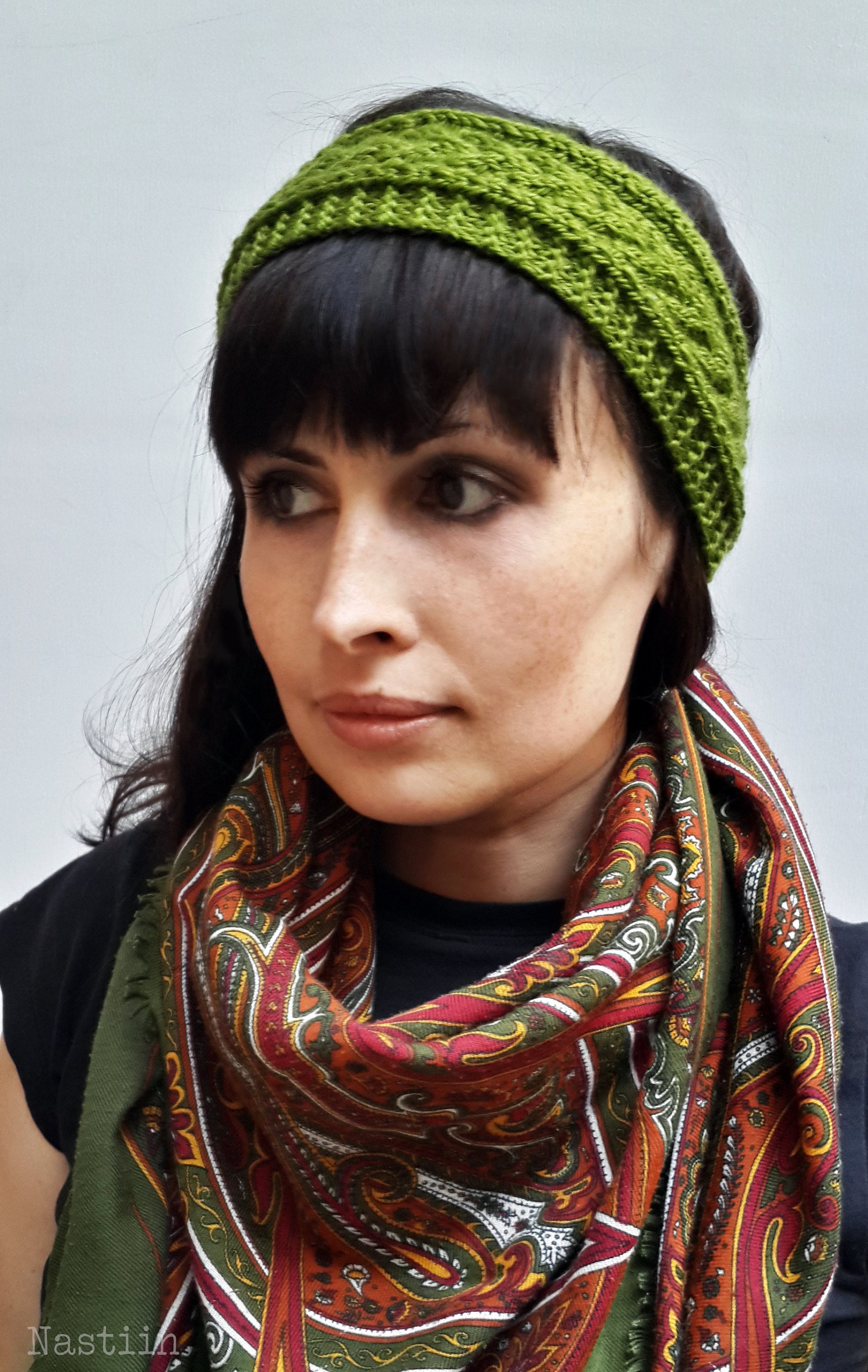 5 Sizes Cable Knit Headband Pattern Ear Warmer Knitting Etsy Israel
