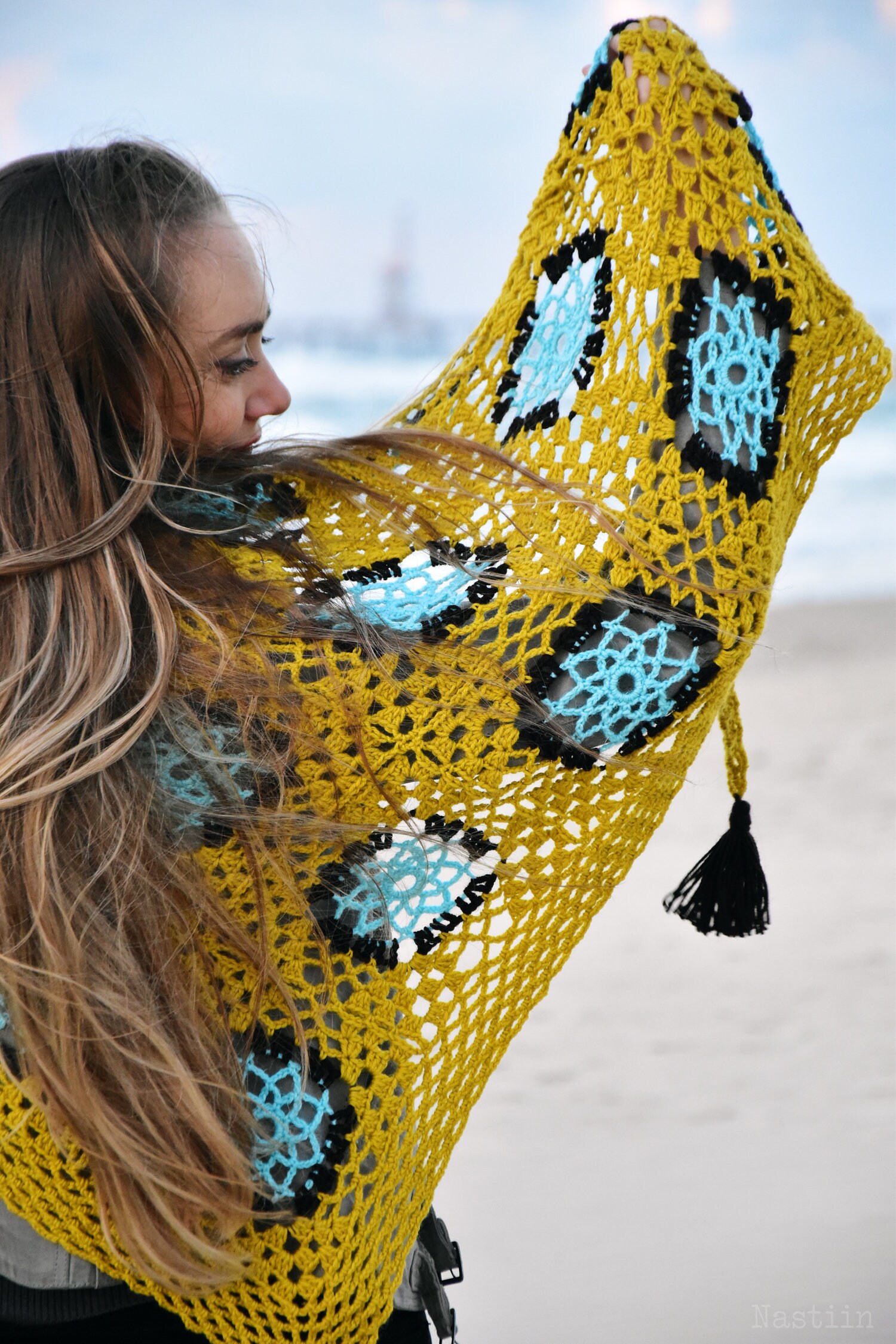 Triangle Scarf PDF Pattern Crochet Lace Shawl Pattern Crochet - Etsy
