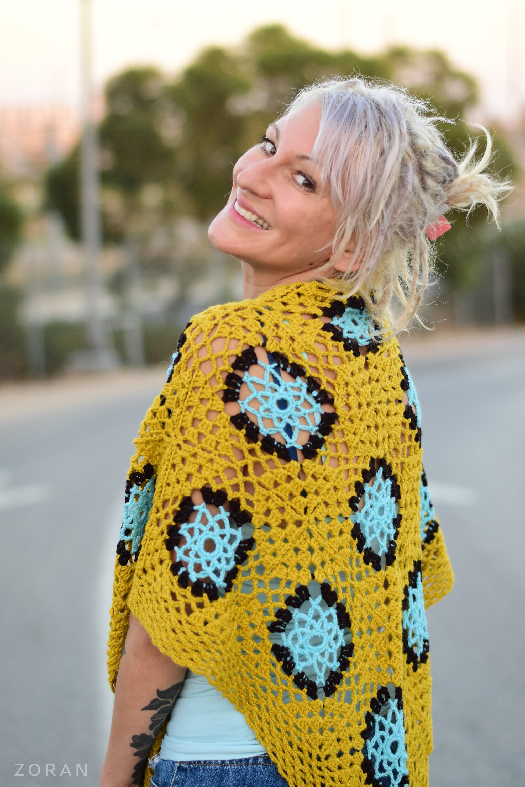 Triangle Scarf PDF Pattern Crochet Lace Shawl Pattern Crochet - Etsy