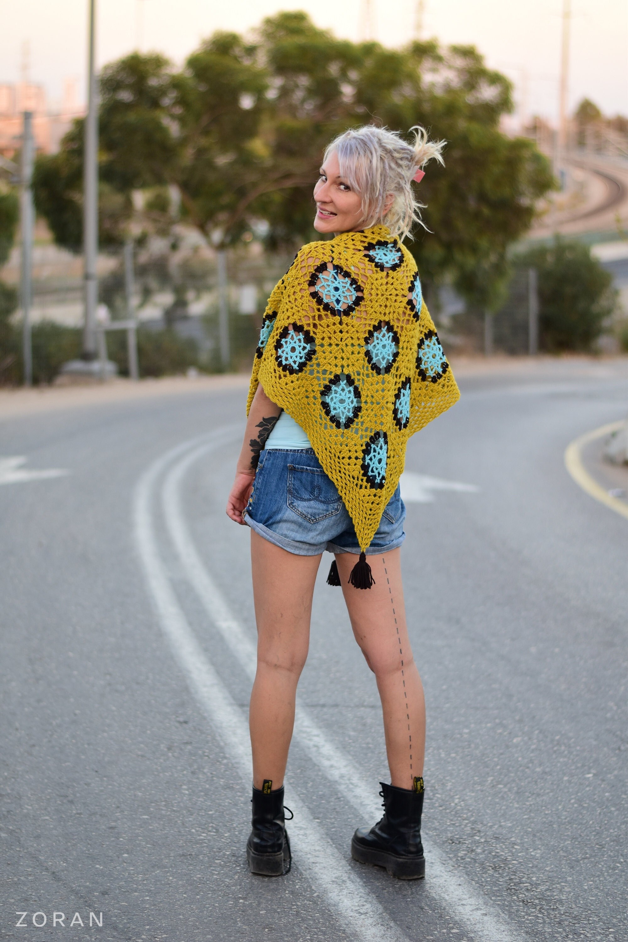 Triangle Scarf PDF Pattern Crochet Lace Shawl Pattern Crochet - Etsy