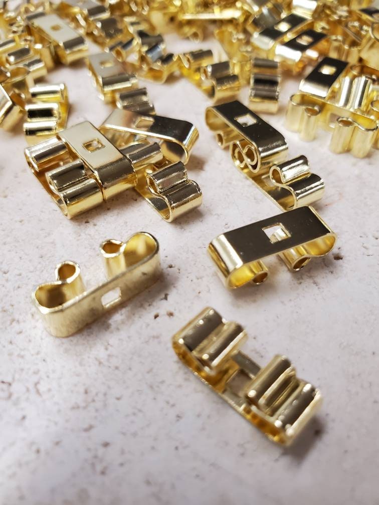 Bolo Slides/Connectors Bar Style Gold Tone 10 Pieces - Etsy 日本