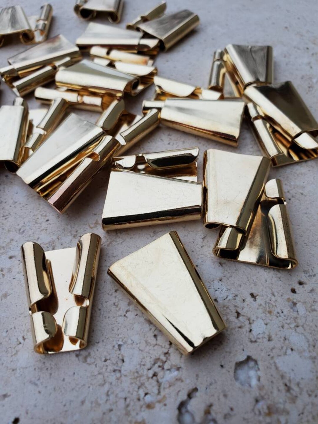 Large Size Bolo Slides/connectors Gold Tone 26mm (5 Pieces) - Etsy
