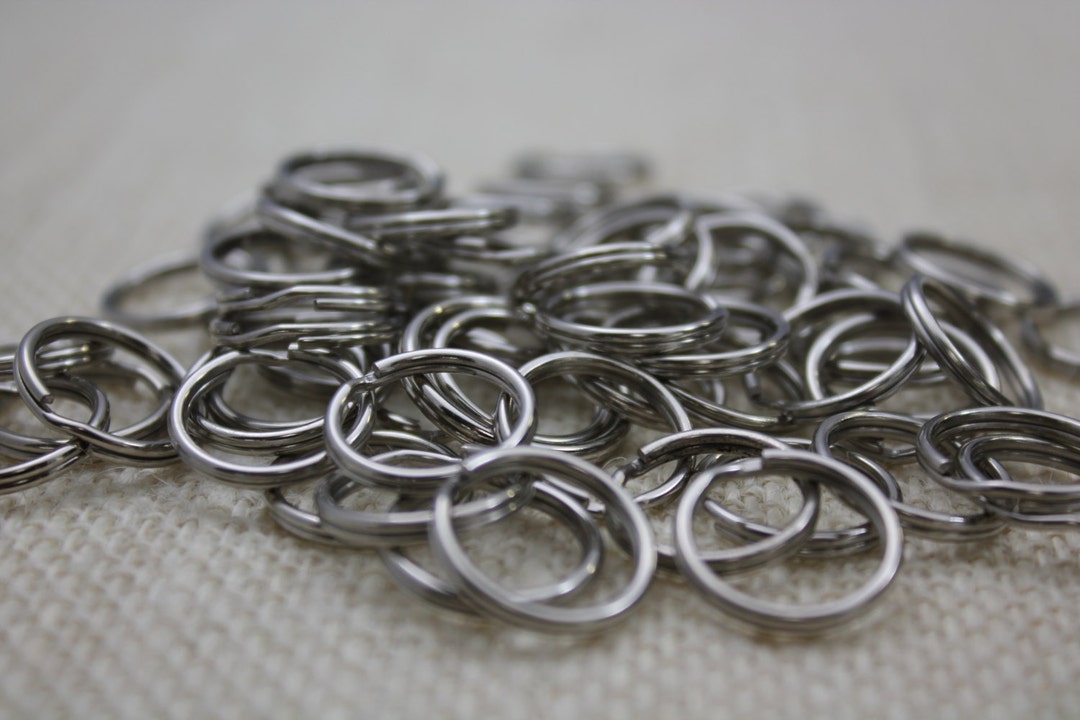 15mm Split Ring or Key Ring (20 Pieces) - Etsy