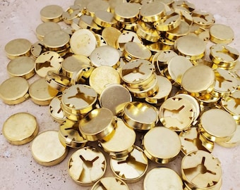 Gold Button Covers | Etsy