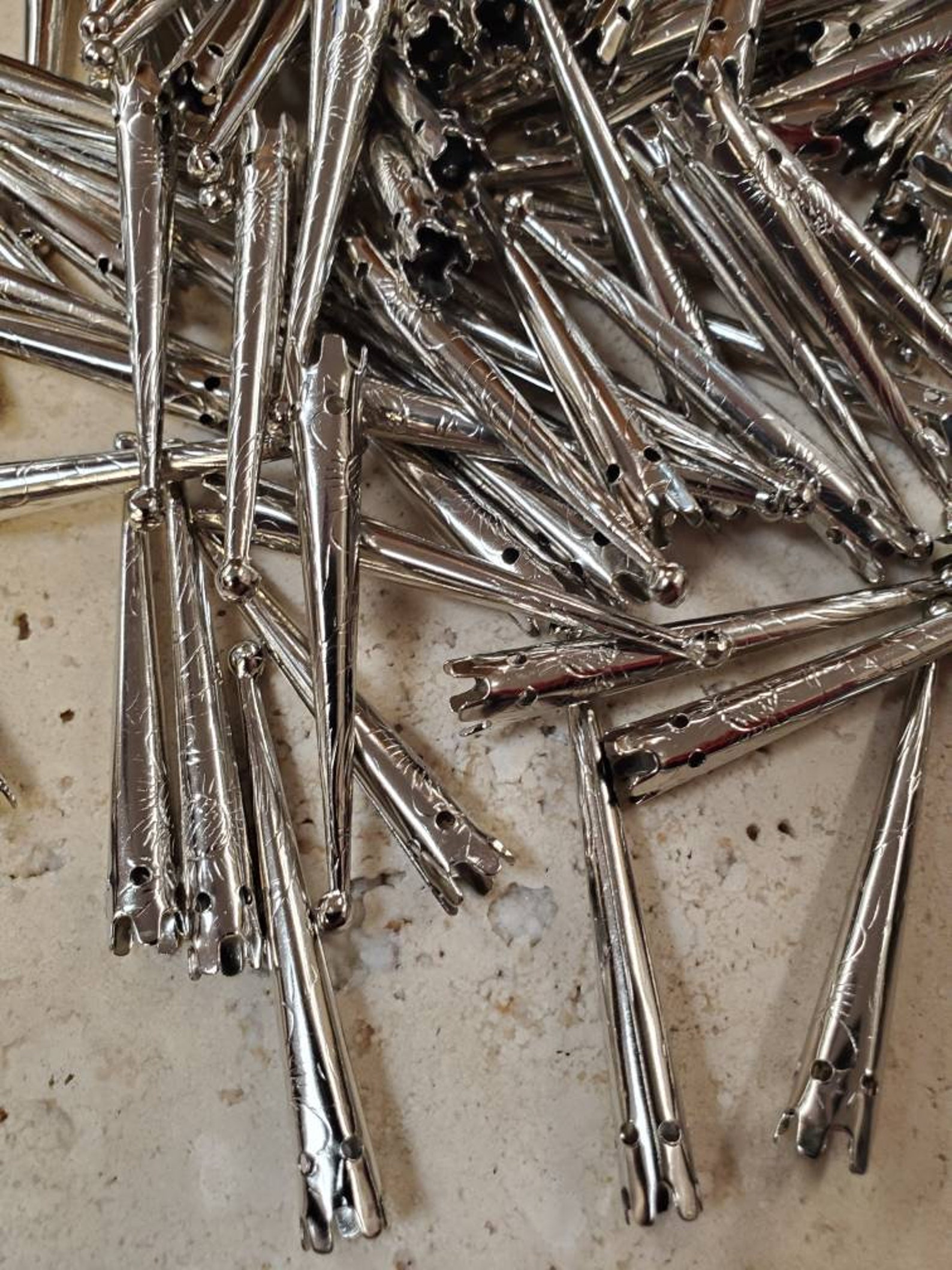 Engraved Silver 54mm Xtra Long Bolo Tips (10 Pieces) - Etsy