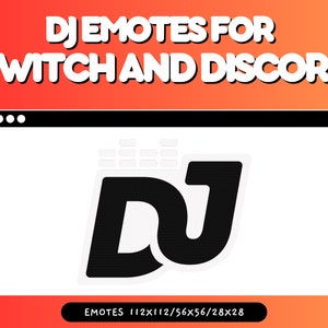 Animated Blinking DJ Emote for Twitch, Twitch Asset, Twitch Emote ...