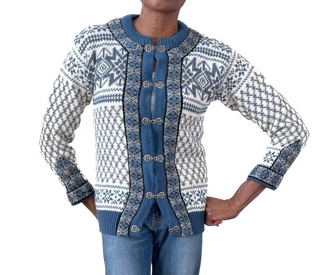Dale of Norway Cardigan - Norwegian - Fit S / UK 10 - Etsy