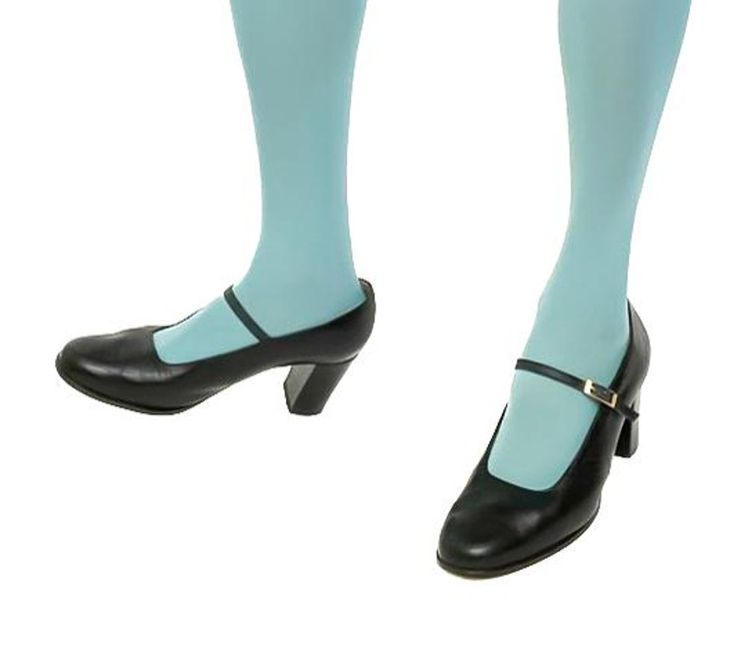 BALLY Mary-jane Shoes - Black Leather - Block Heel - Label UK 7 - Fit ...