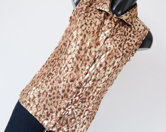 Leopard Print Top | Etsy