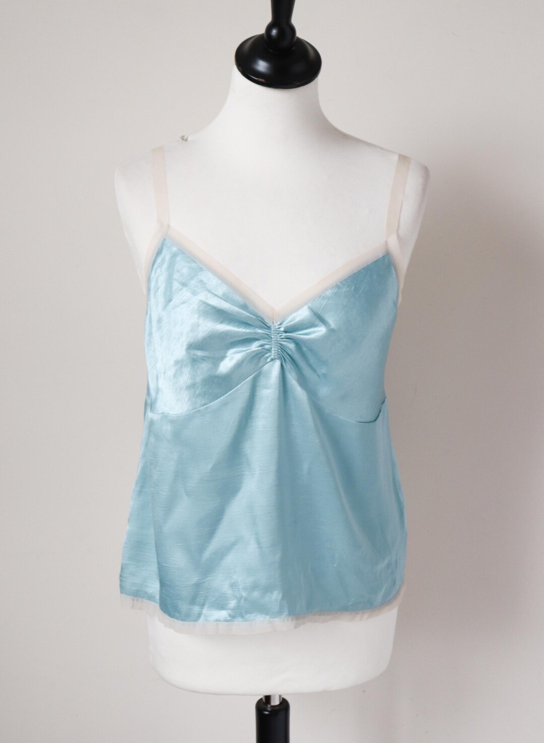Victoria's Secret Blue Satin Cami Camisole - Vintage Y2K - M / UK 12 - Etsy