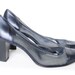 Cap Toe Pumps - Vintage Shoes - Blue Leather / Mesh - SPELTA - UK 6 / ...