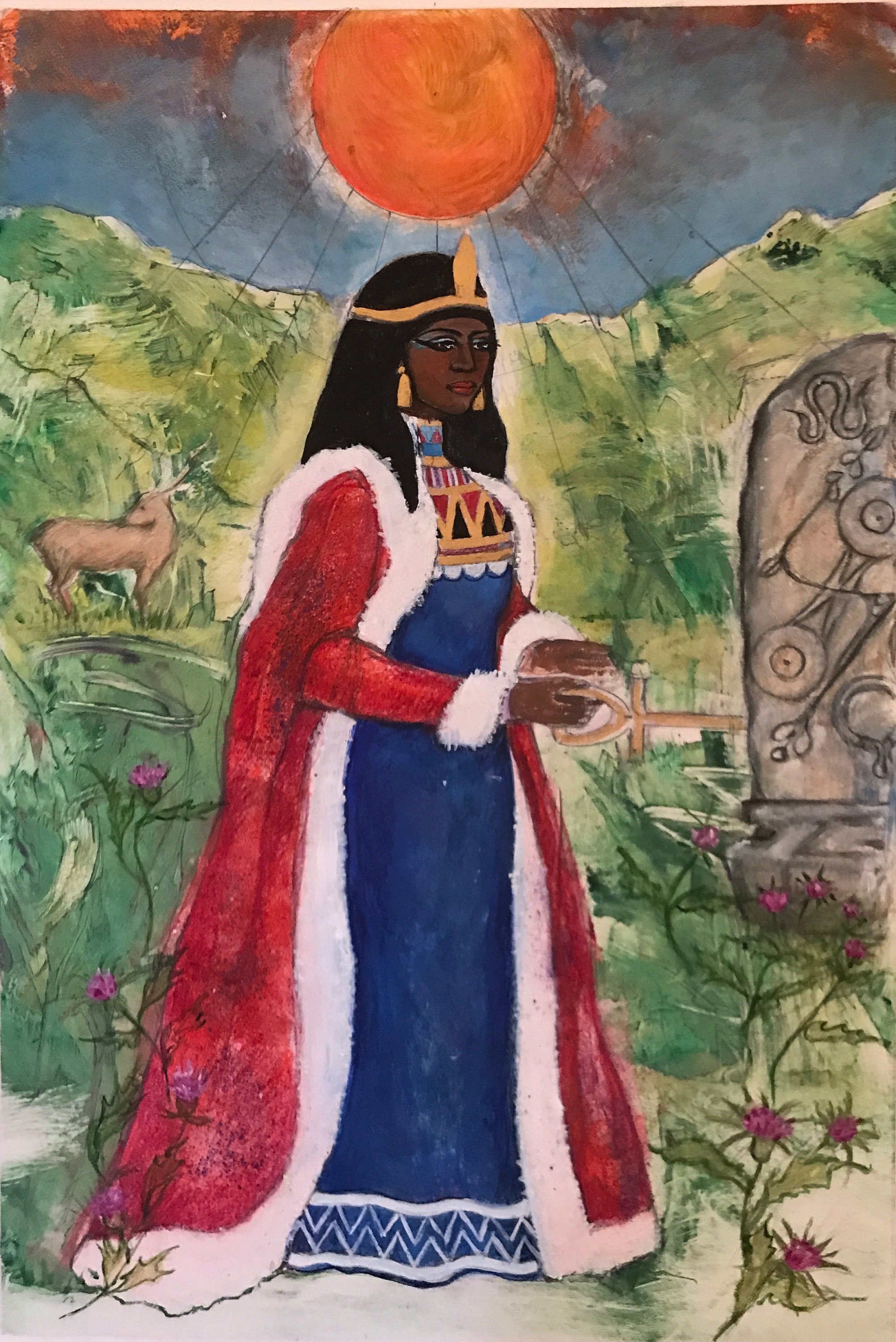 Scota ~ Egyptian Princess in Exile - Etsy