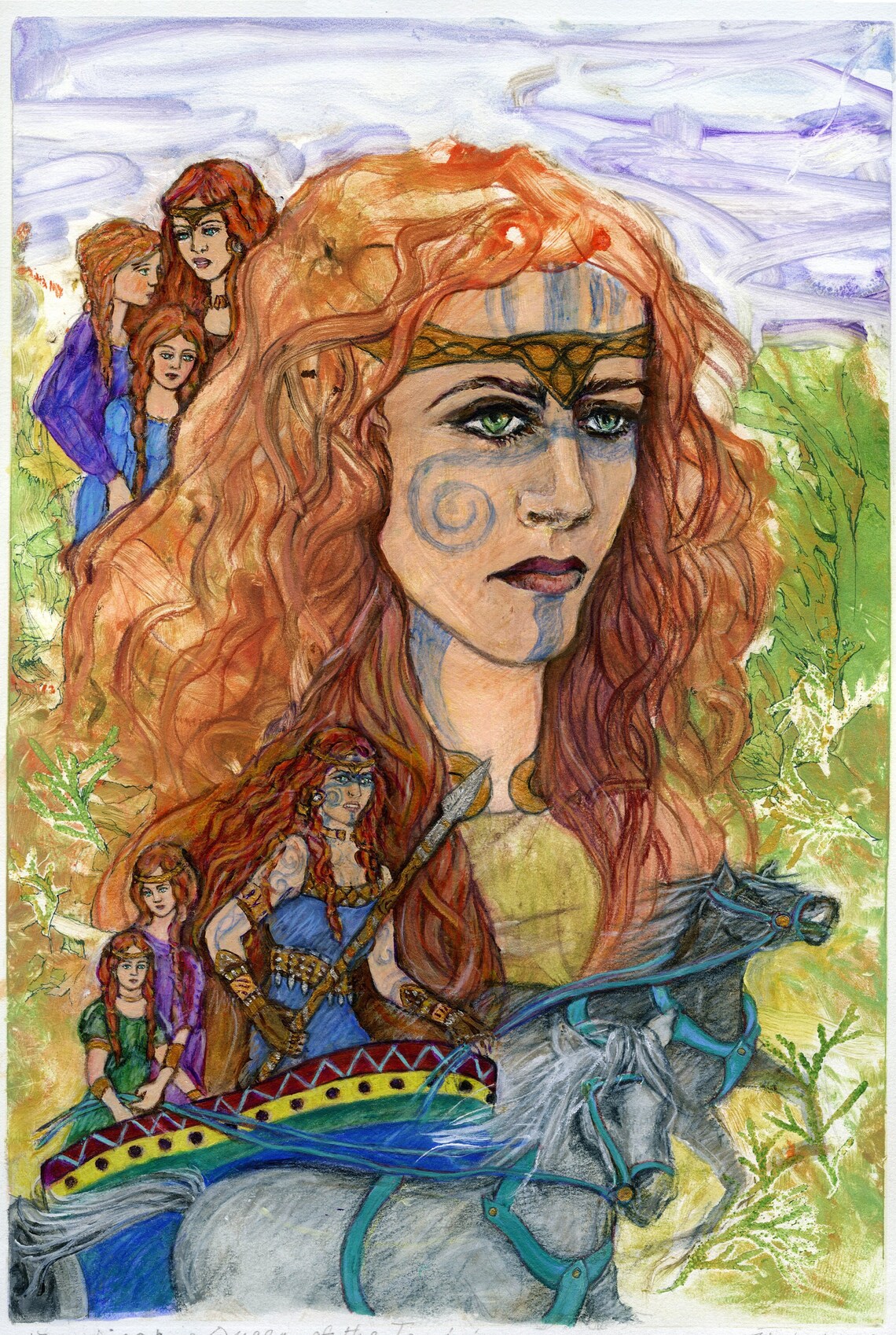 Boudicca ~ Warrior Queen of Ancient Britain - Etsy