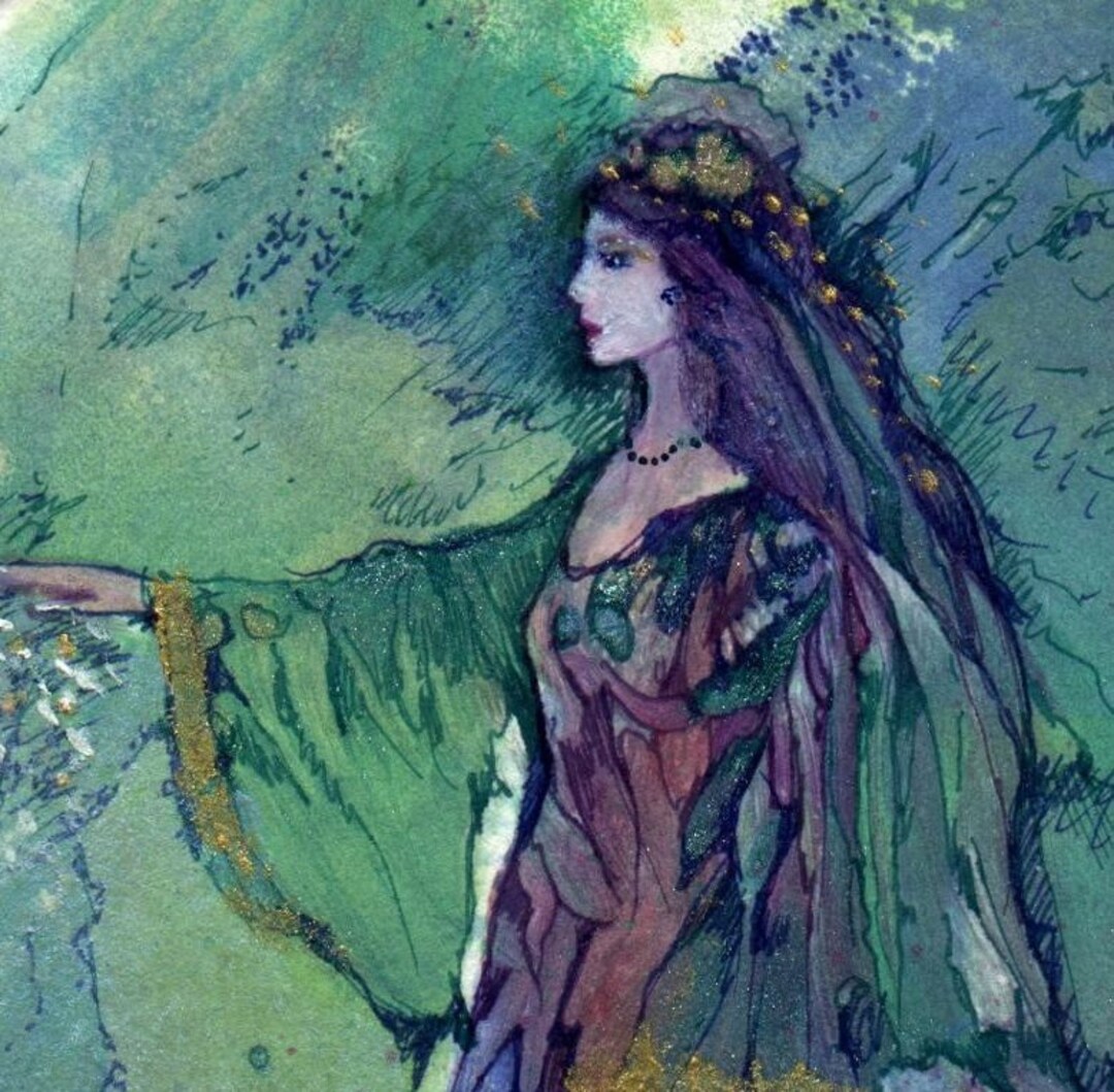 Viviane, Lady of Avalon - Etsy