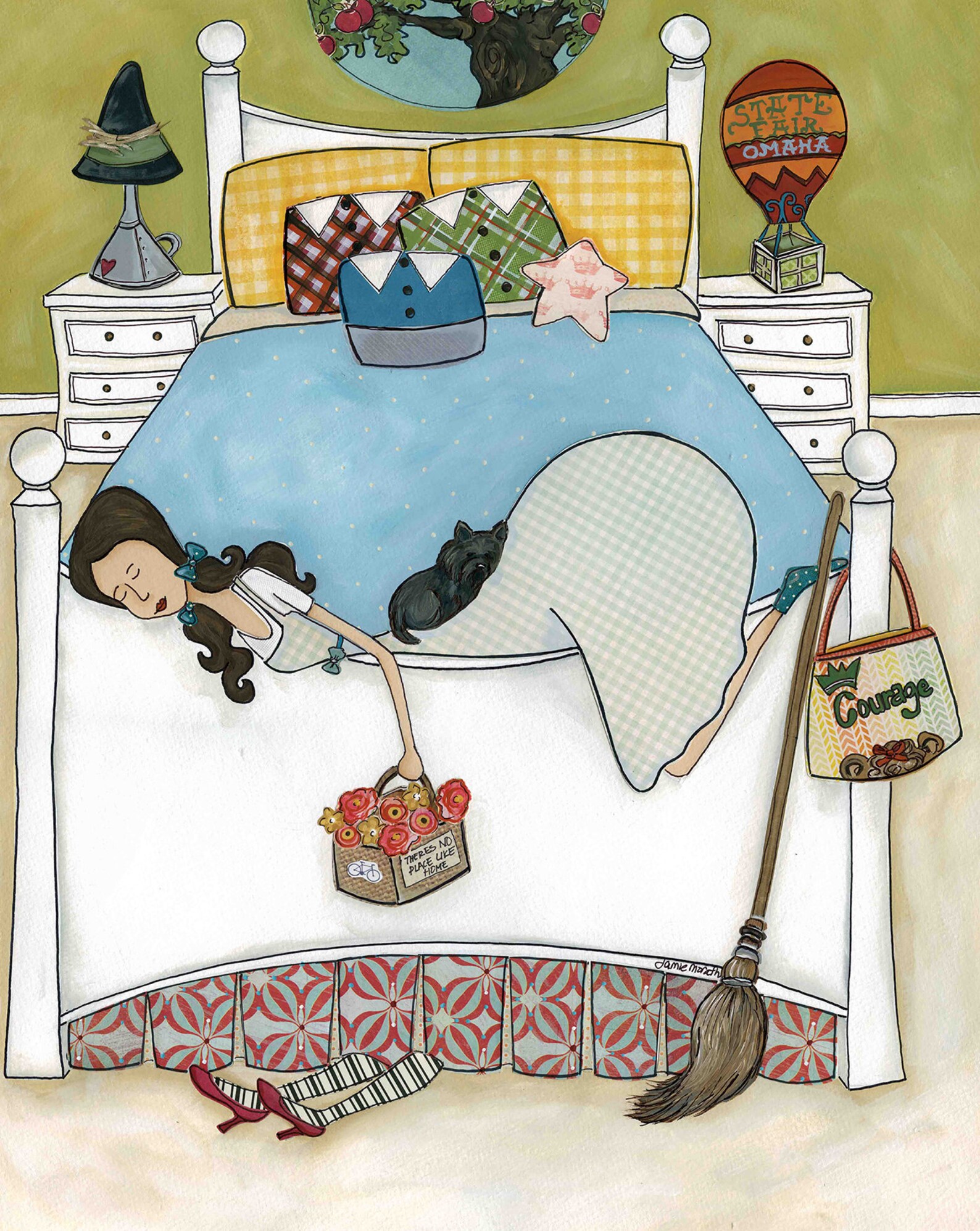 Dorothy's Room of Oz, Art Print - Etsy