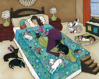 Rescue Dog Art - Etsy