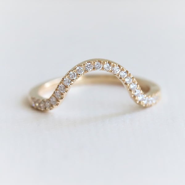 Curved Band - Etsy