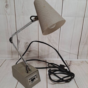 Vintage Tenson Mid Century Modern Desk Lamp / Tenson "anvil" Model 4975 ...