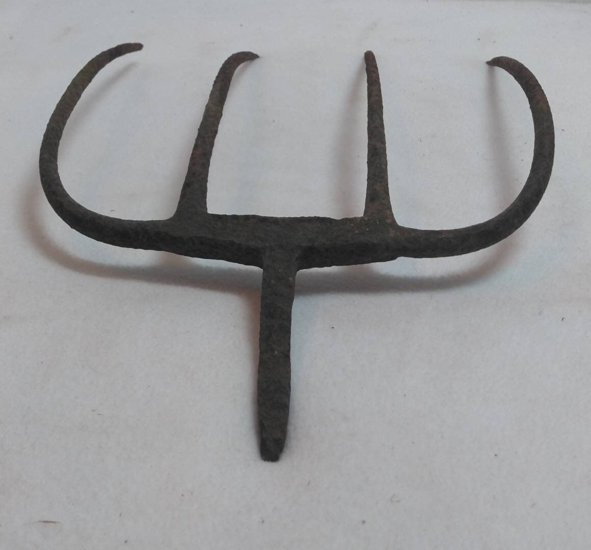 Vintage Rusty Pitchfork Head / Four Tine Hay Fork / Rustic Decor ...