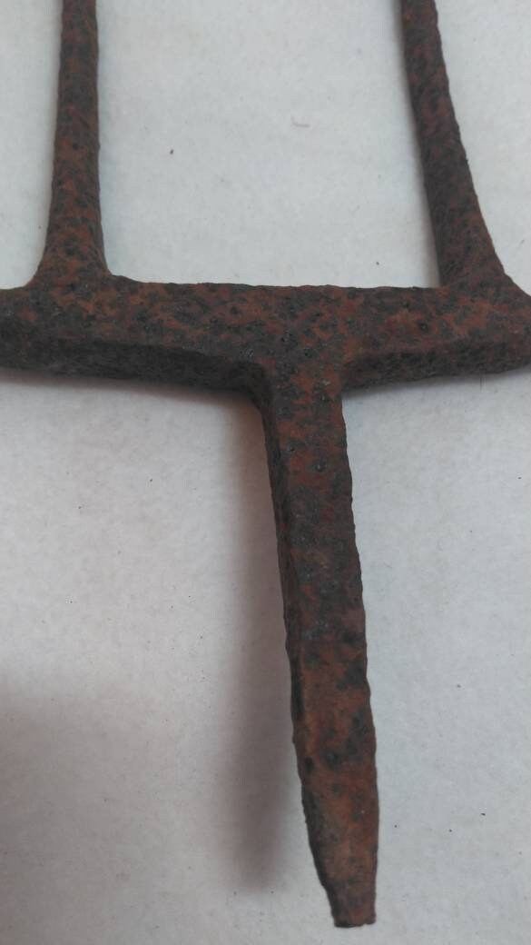 Vintage Rusty Pitchfork Head / Four Tine Hay Fork / Rustic - Etsy