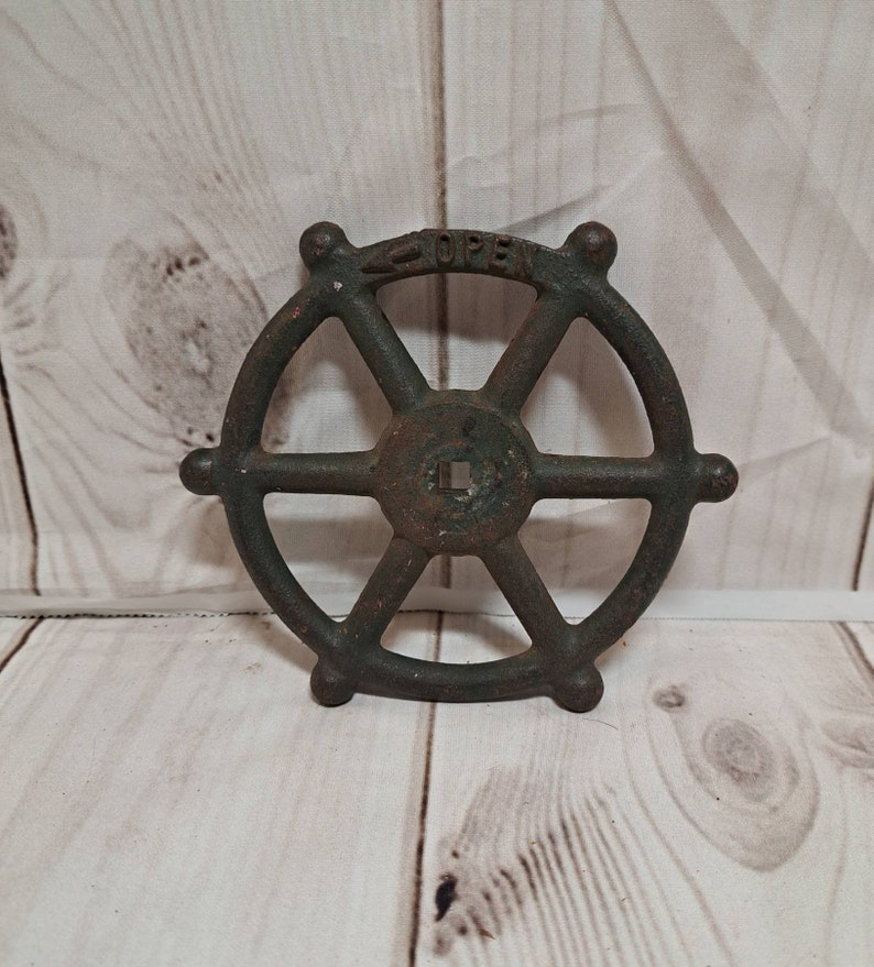 Ships Wheel Gate Valve Handle / Cast Water Valve Handle - Etsy