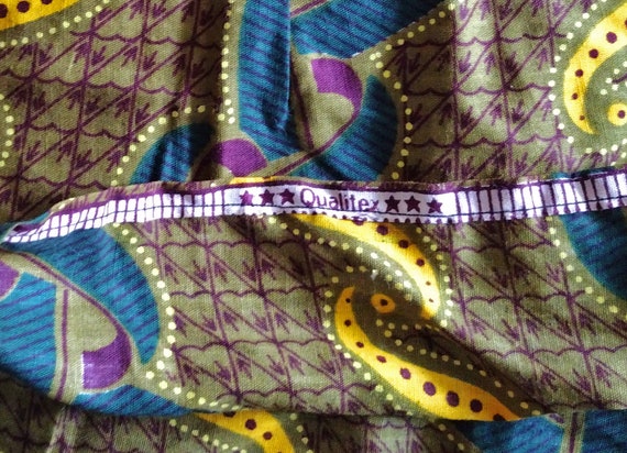 Vintage Nigerian Tunic 90s African Girls Shirt West A… - Gem