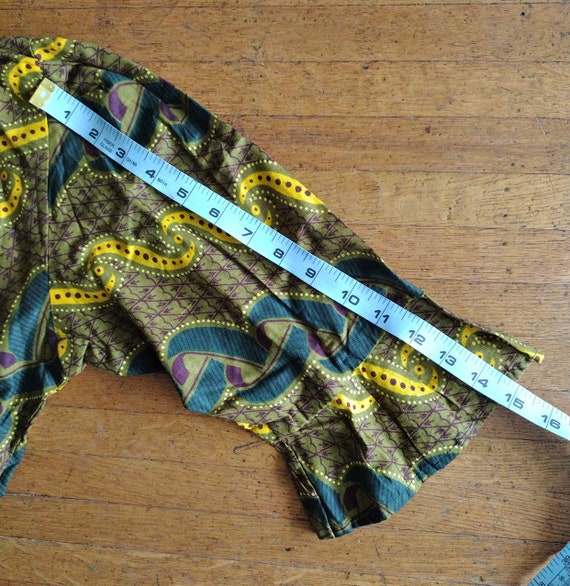 Vintage Nigerian Tunic 90s African Girls Shirt West A… - Gem