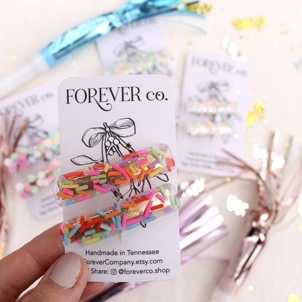 Bright Hair Clip - Etsy