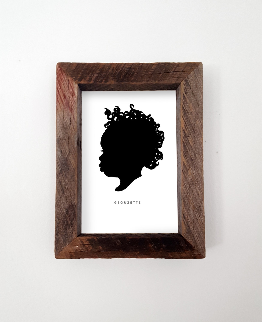 Custom Silhouette Print- Digital Special!/ Personalized Gift/ Custom ...