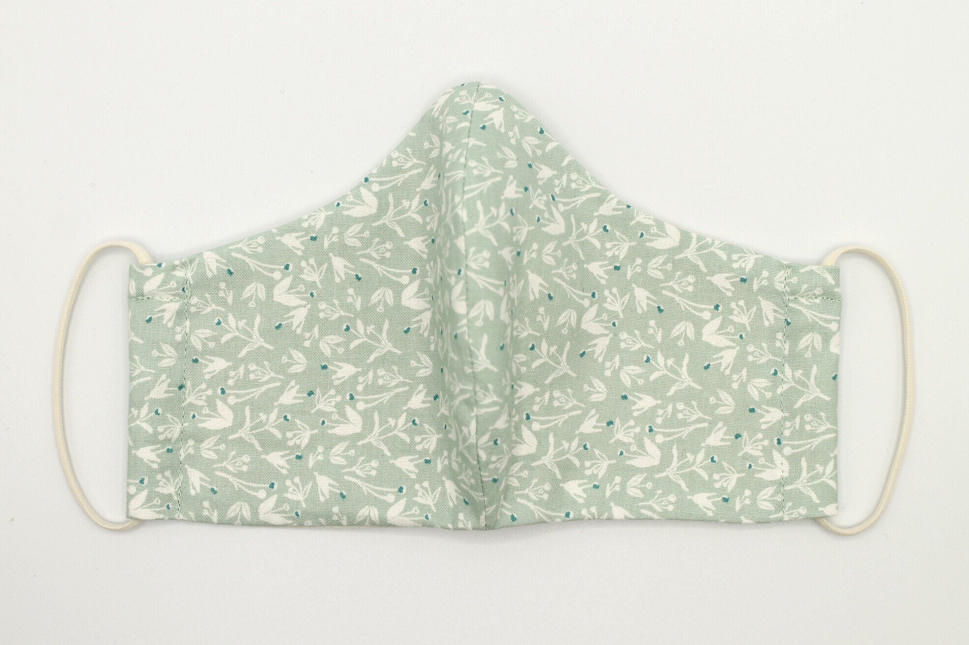 Wildflowers/ Sage Floral/ Putty/ Mask Set of 3 - Etsy UK