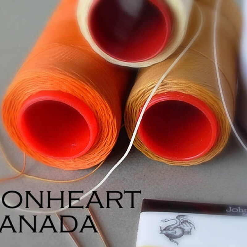 Waxed Leather Thread - Etsy Canada