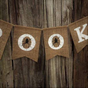 SPOOKY Banner, Halloween Banner, Halloween Decoration, Fall Decor, Fall ...